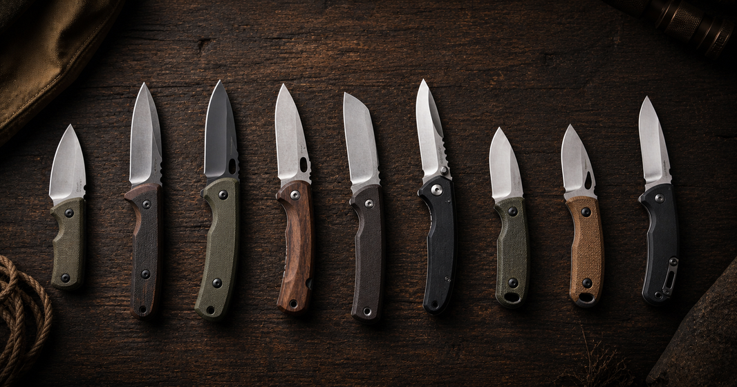 Knife Blade Shapes Explained: Drop Point, Clip Point, Tanto and More ...