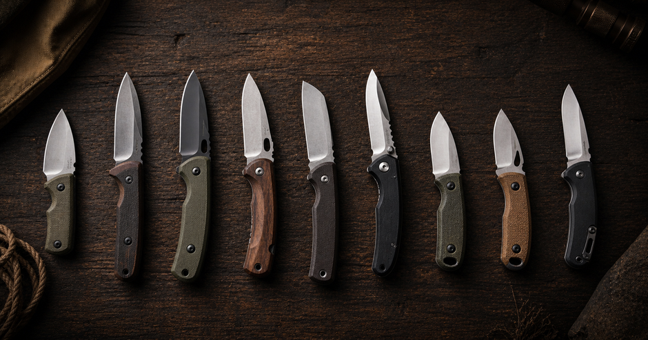 Knife Blade Shapes Explained: Drop Point, Clip Point, Tanto and More ...